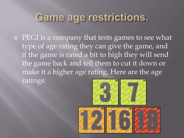 Pegi research | PPTX