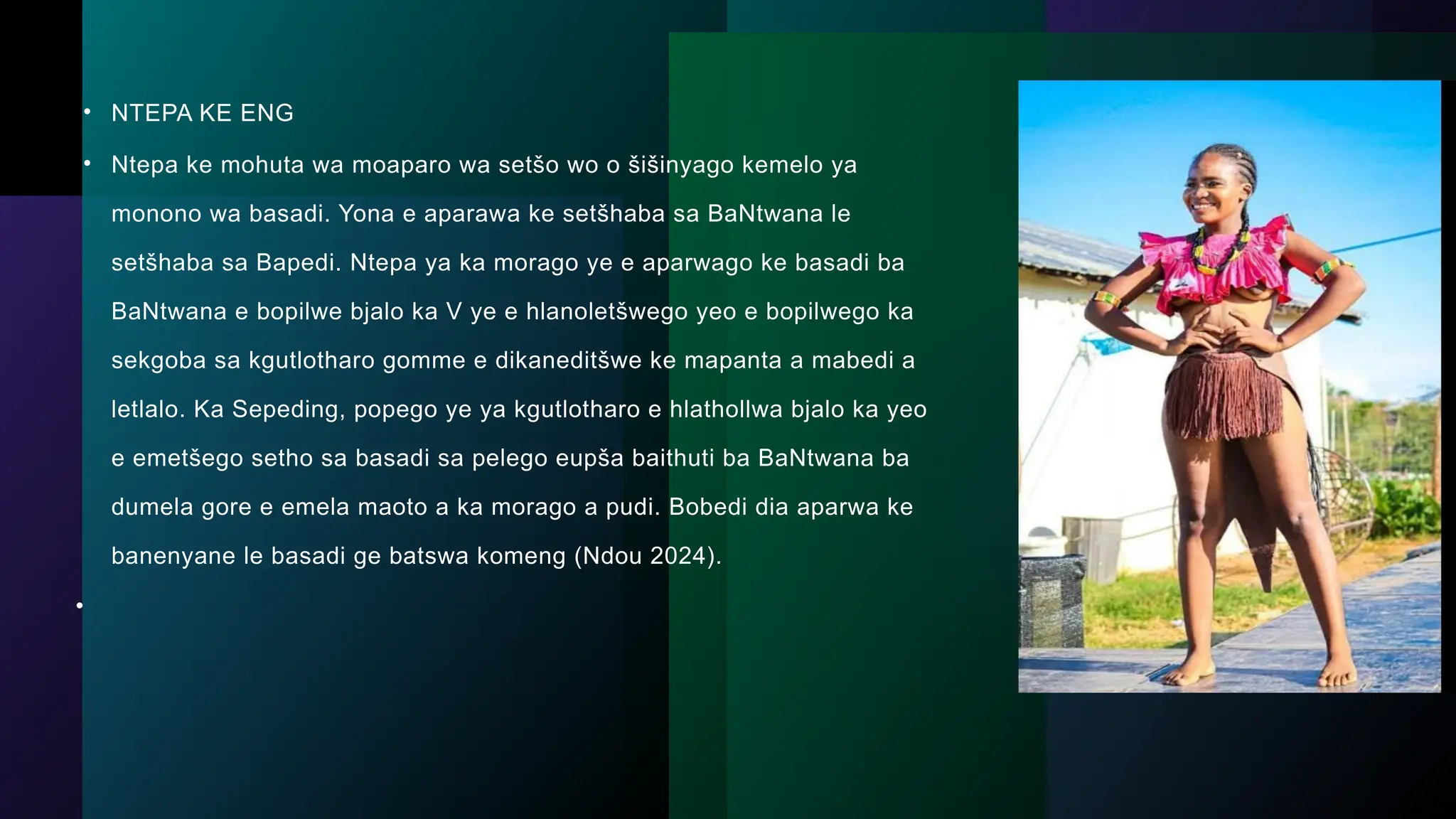 pego ya ntepa [sererwa sa podilane mankga] | PPT