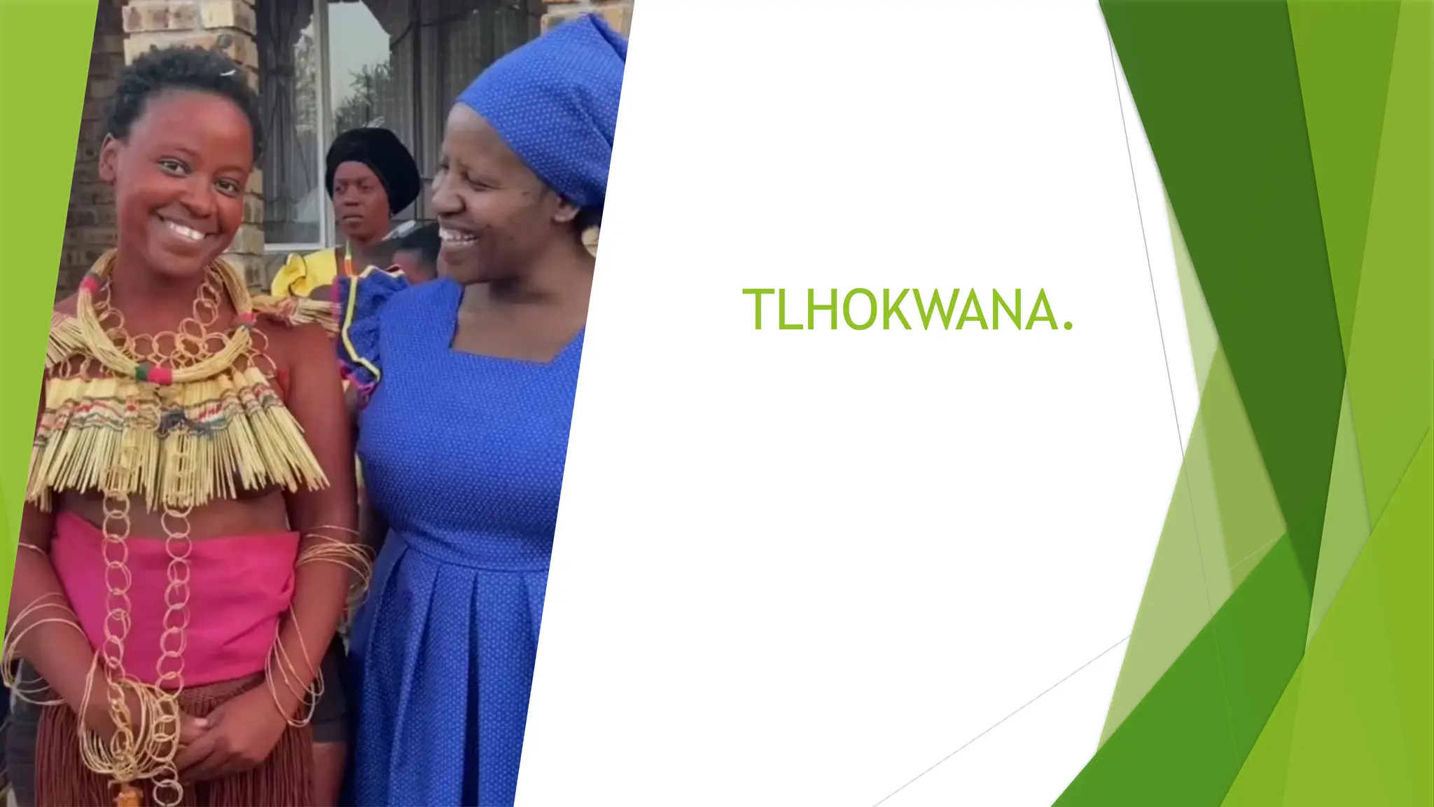 AFT 220 Nonwane ya Tsholo ka ga sehlopha sa Tlhokwana | PPTX
