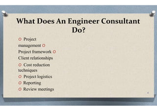 Consulting Engineers Group Project Engineering | PPTX