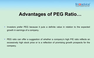Peg ratio | PPT