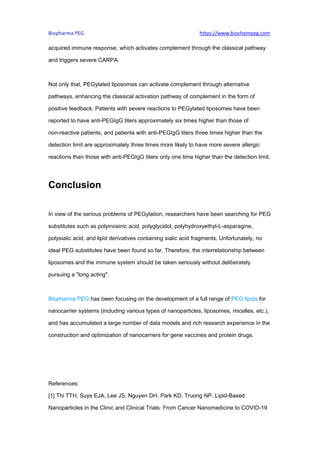 PEGylated Liposomes in the Clinic and Clinical Trials.pdf