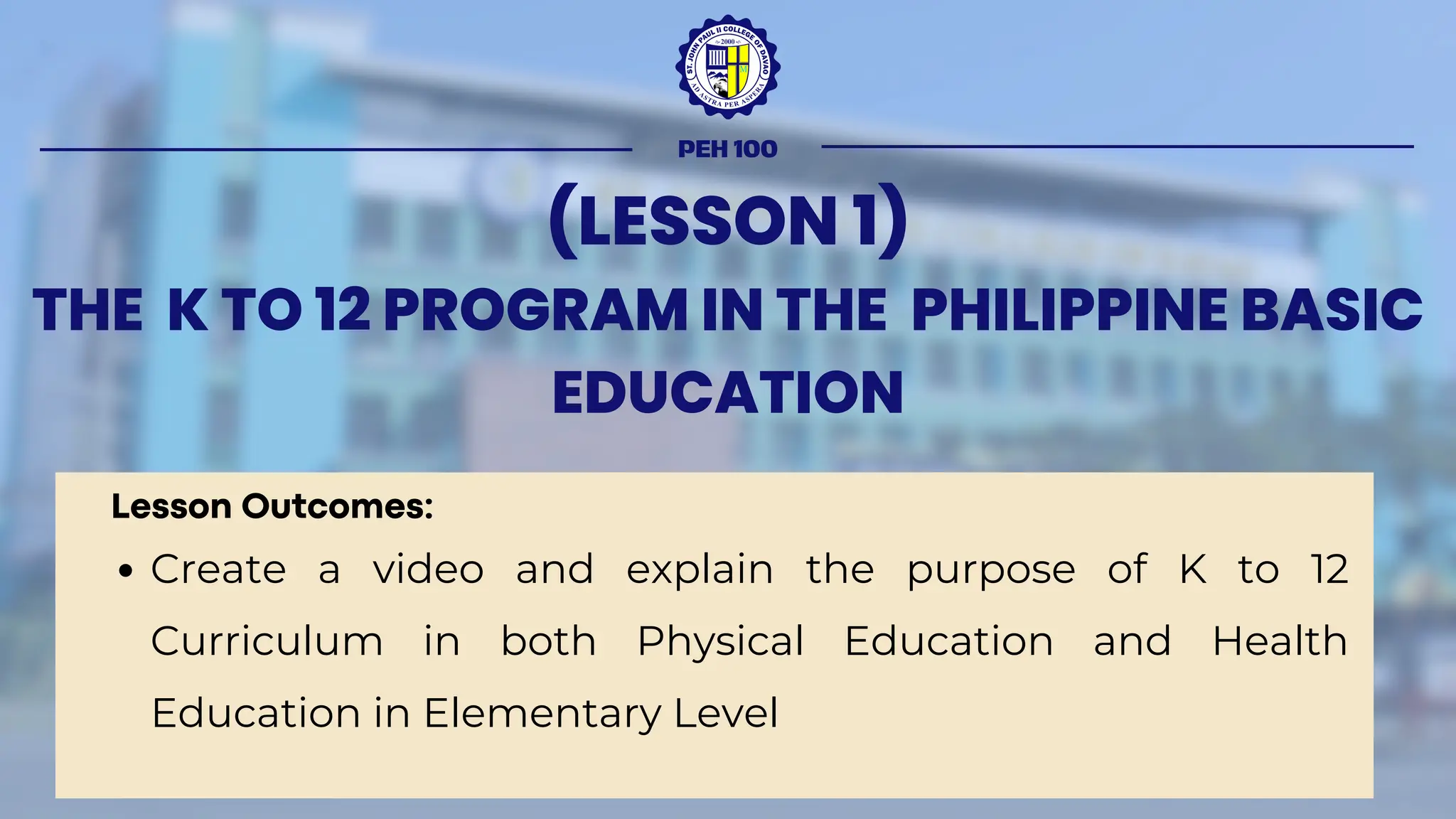 The K to 12 Program in the Philippine Basic Education | PDF