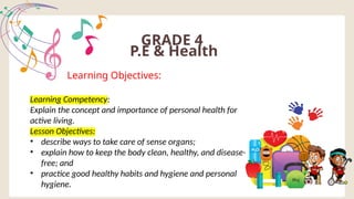 PHYSICAL EDUCATION AND HEALTH _Q1_WEEK2.pptx | Oral care | Personal Care