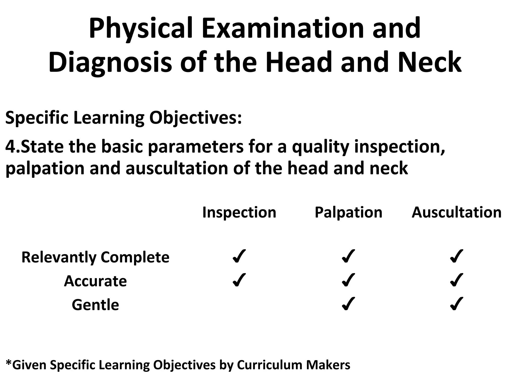 Physical Examination and Diagnosis of the Head and Neck - ROJoson ...