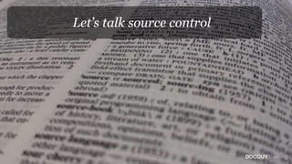 Hands-on with Source Control: Using MadCap Flare with a Cloud Source Control Provider | PPTX
