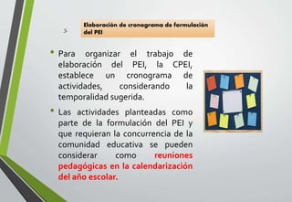 PEI 2018 pasos actualizados | PPT