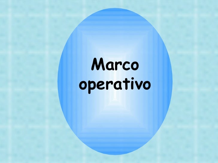 Metodología de la Investigación: Marco Operativo