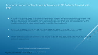 Pancreatic exocrine insufficiency - pptx | PPTX