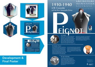 Peignot poster documentation | PPT