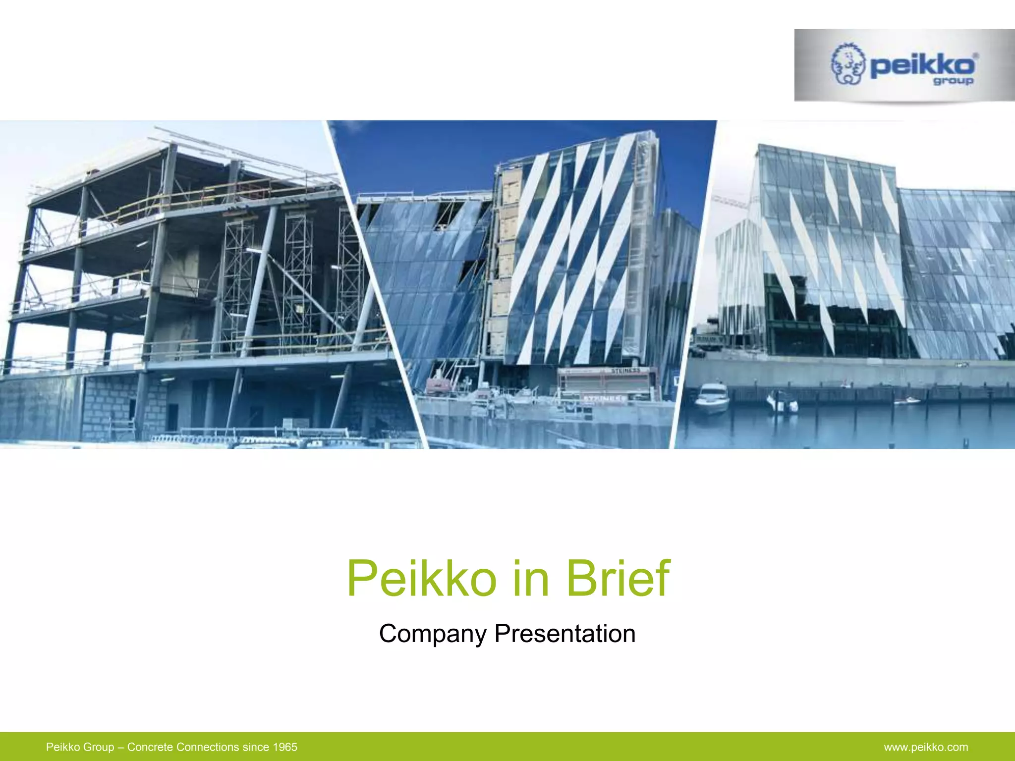 Peikko Group Introduction | PPTX