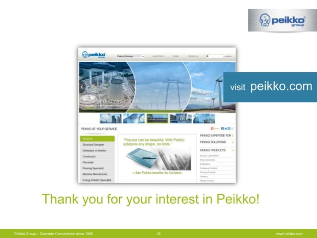 Peikko Group Introduction | PPT