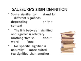 Semeiology De Saussure and Peirce slides.pptx