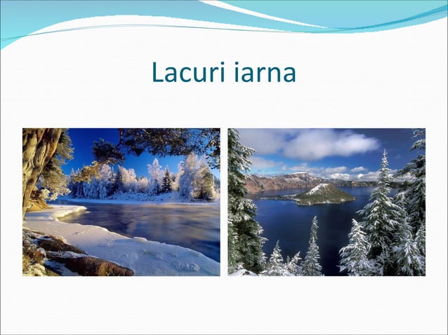 Peisaje mirifice de iarna | PPT