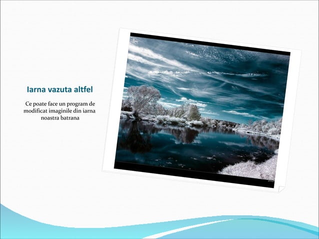 Peisaje mirifice de iarna | PPT