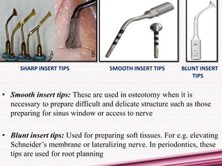 Peizosurgery: A boon in modern periodontics | PPTX