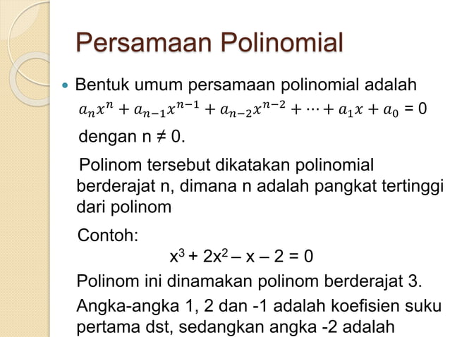 Pekan 10 - Persamaan Polinomial.pptx