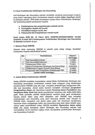 Pekeliling kpm pelaksanaan dan pematuhan dasar bn k | PDF