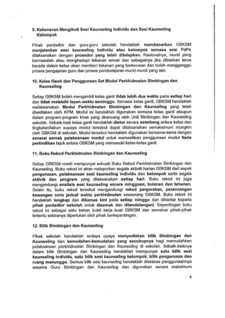 Pekeliling kpm pelaksanaan dan pematuhan dasar bn k | PDF