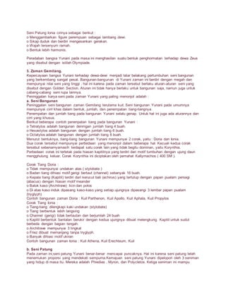 Pekembangan karya seni rupa modern | DOCX