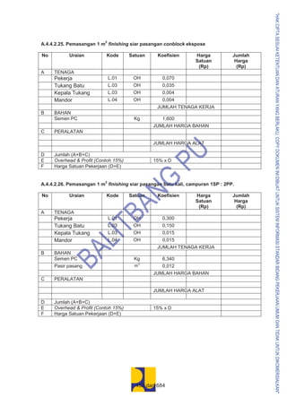 Pekerjaan dinding | PDF
