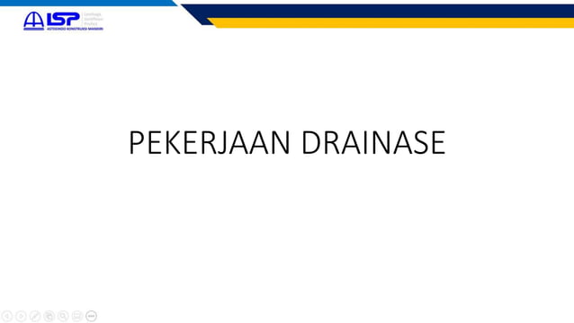 TUGAS PEKERJAAN DRAINASE PERKOTAAN.pptx