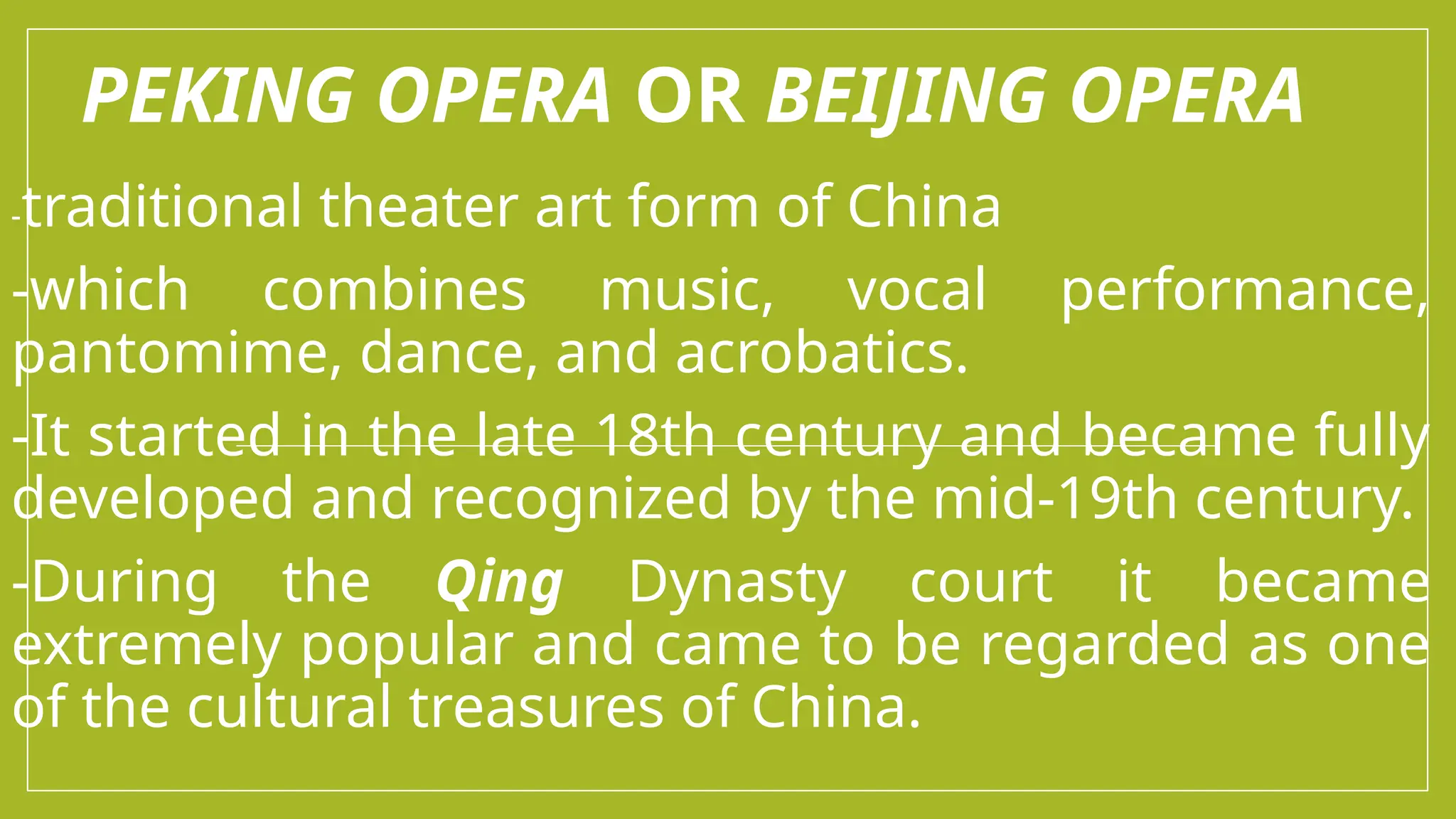 peking opera fourth grading of music 8 main role of peking opera and ...