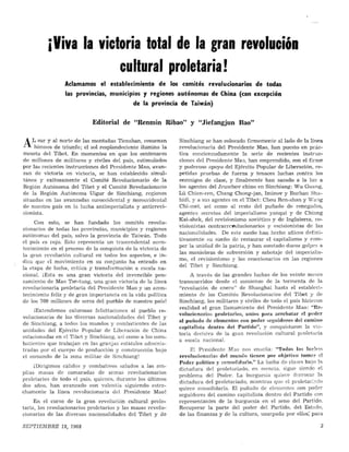 Pekin informa, viva la victoria total de la gran revolución | PDF