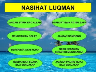 Pel. 7 nasihat luqman | PPT