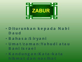 Pel. 14 beriman dengan kitab kitab suci | PPT