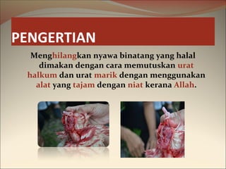 sembelihan | PPT