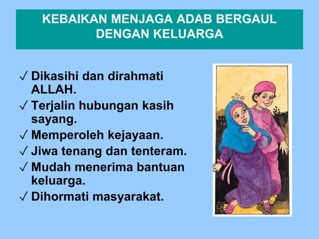 Pel. 33 adab bergaul dengan keluarga | PPT