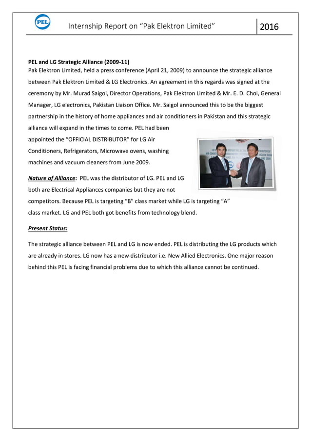 pel-internship-report | PDF