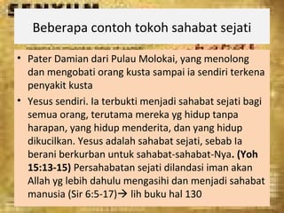 Pel 10 Persahabatan | PPT