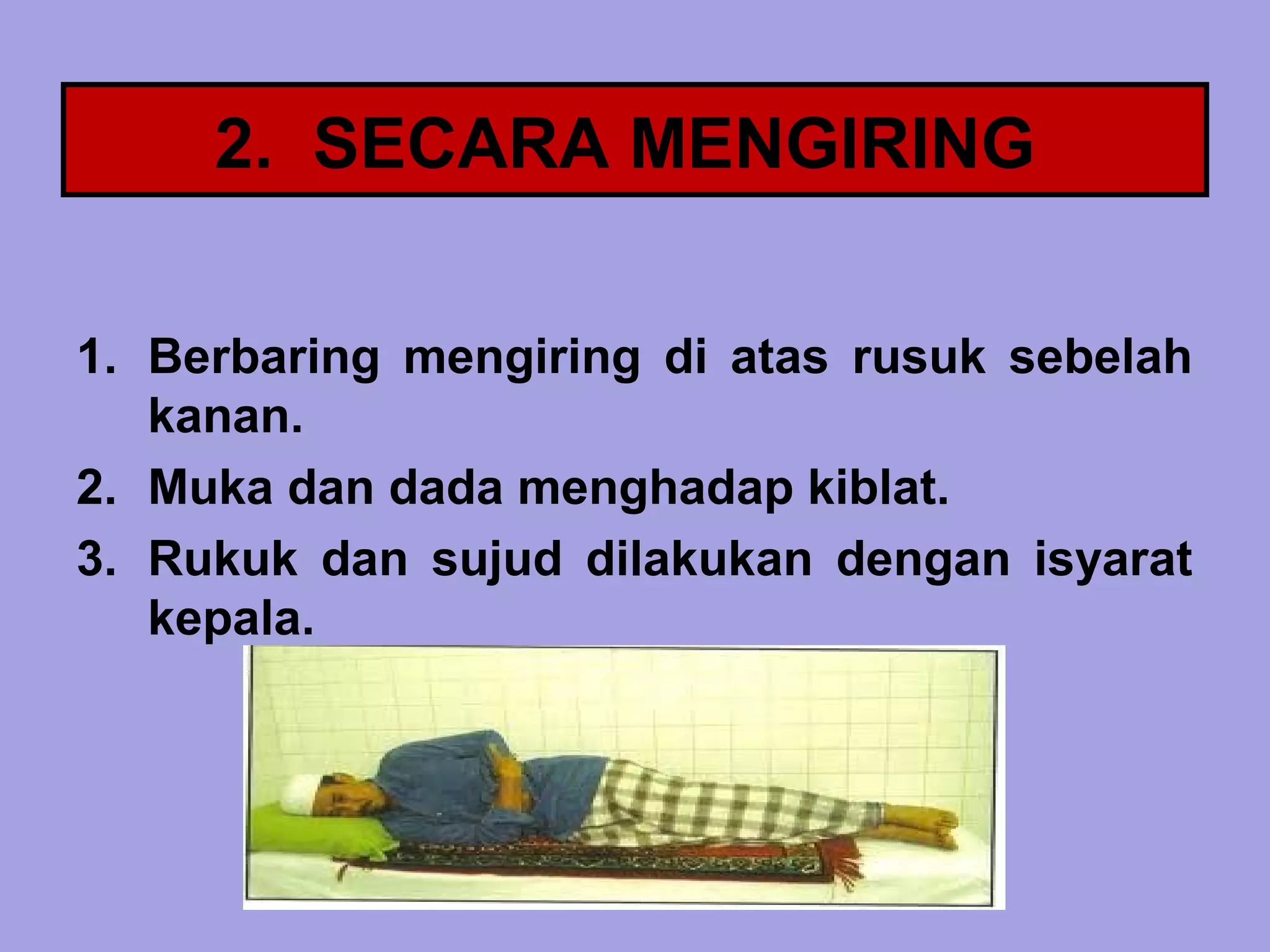 solat ketika sakit | PPT