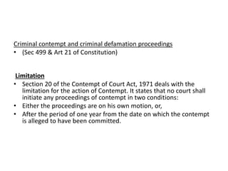 PE L 14 Contempt of Court.ppt to help law students | PPT