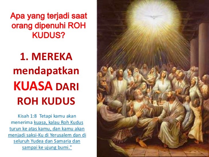 Pelaj 10 d ipenuhi roh kudus