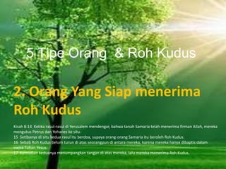 Pelaj 11 bekerja di alam roh | PPTX