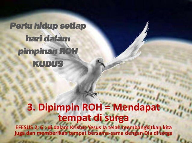 Pelaj 12 hidup dalam pimpinan roh kudus | PPTX