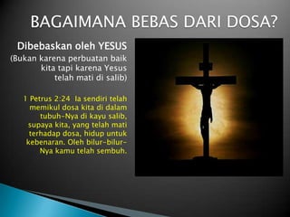 Pelaj 2 buat apa yesus mati | PPTX
