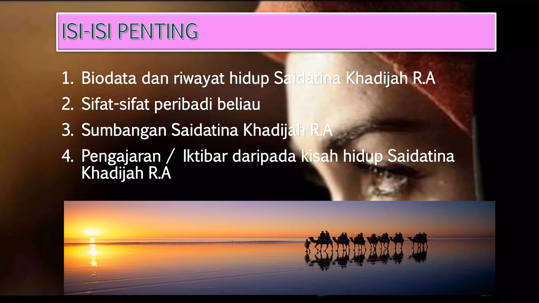Pelajaran 23 (1) saidatina khadijah | PPTX