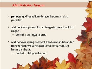 Pelajaran 3 Prosedur Restoratif Alat Rotary | PPSX