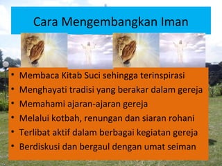 Pelajaran 5 - perjuangan pengembangan iman | PPT