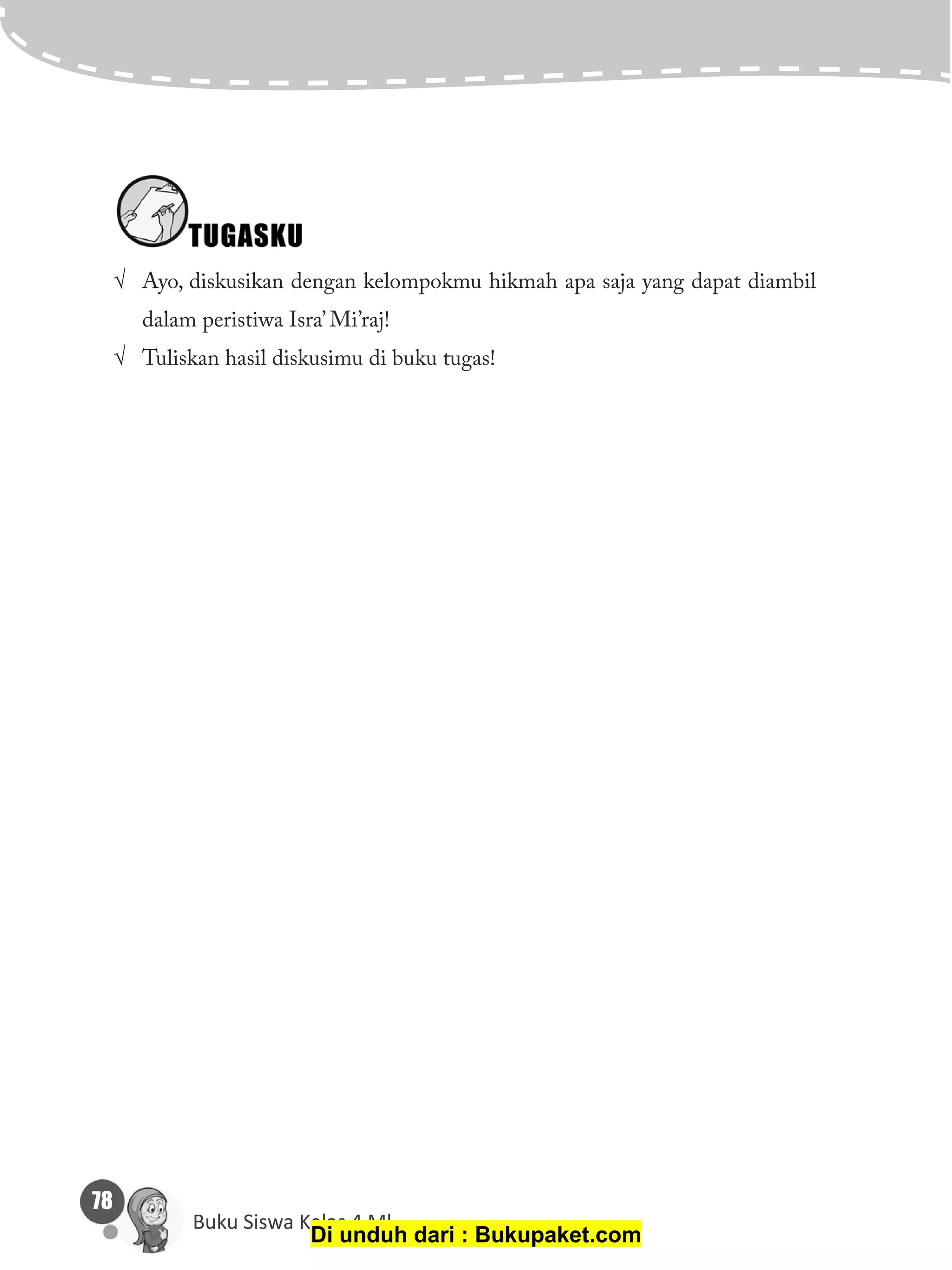 Pelajaran 5 isra' mi'raj nabi muhammad saw | PDF