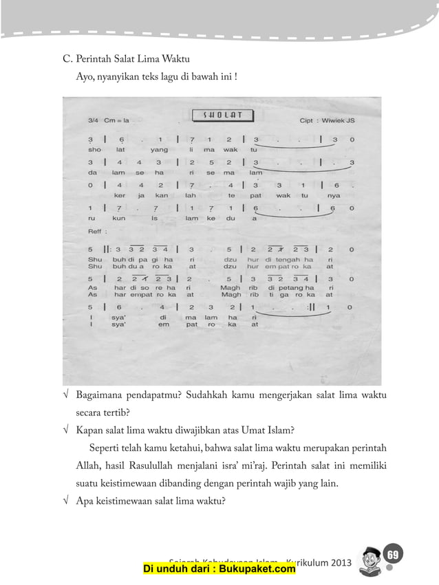 Pelajaran 5 isra' mi'raj nabi muhammad saw | PDF