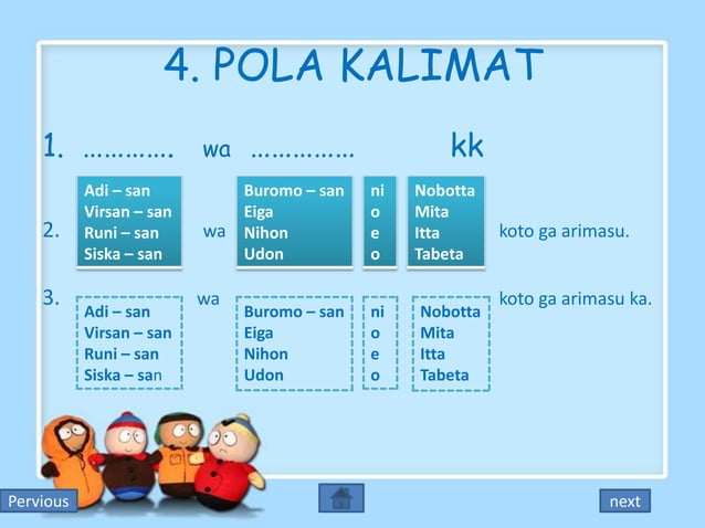 Pelajaran 5 nihon ryouri o tabeta koto ga arimasu ka xiia3 | PPT