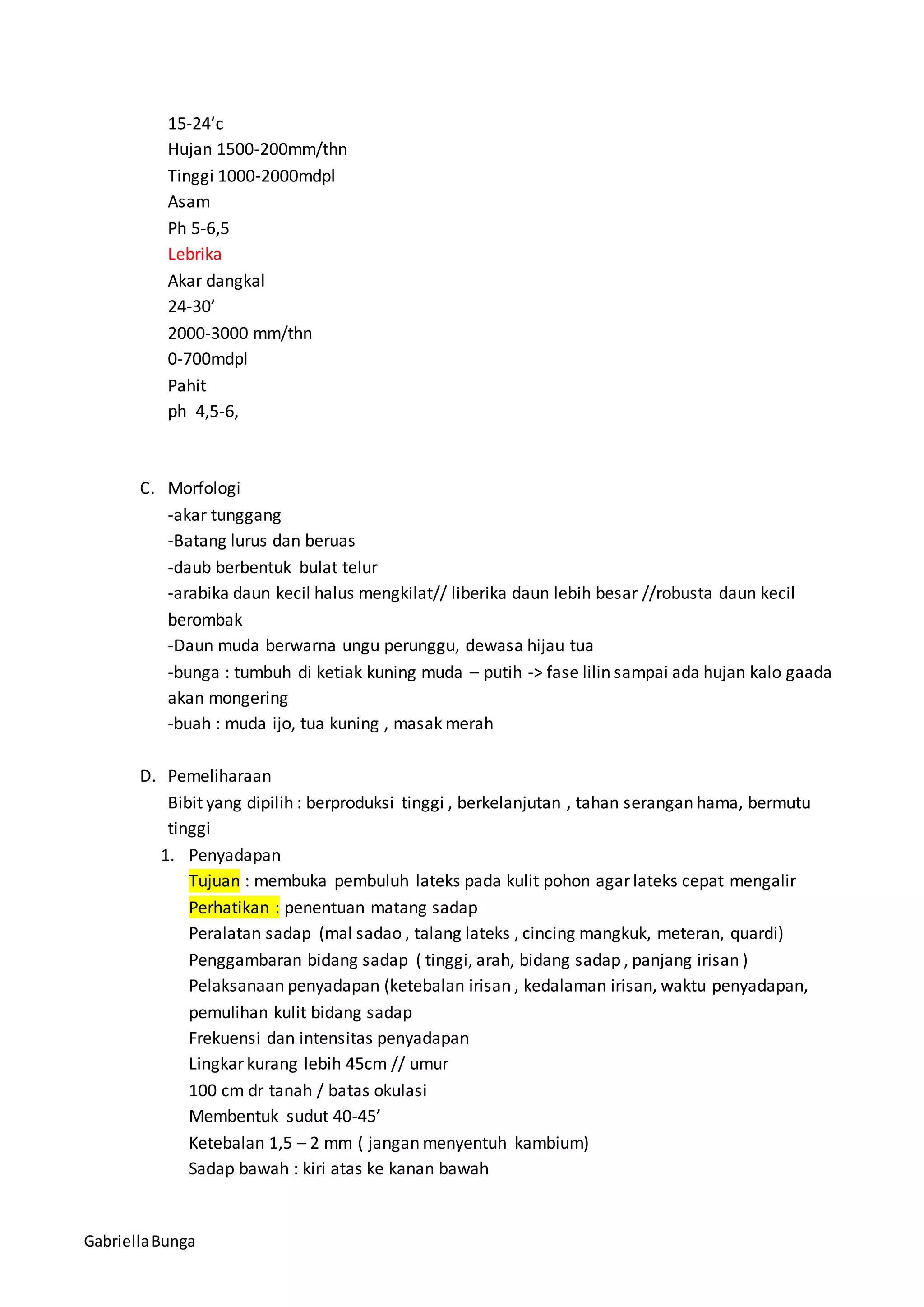 Pelajaran budidaya tanaman tahunan | DOCX