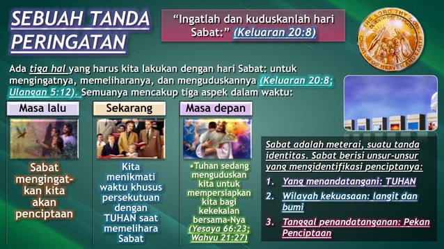 Pelajaran sekolah sabat ke 9 triwulan II 2021 | PPT