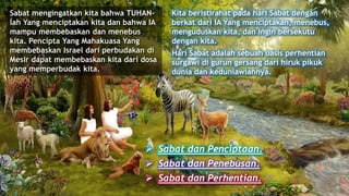 Pelajaran Sekolah Sabat ke -9 Triwulan III 2021 | PPTX
