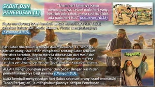 Pelajaran Sekolah Sabat ke -9 Triwulan III 2021 | PPTX